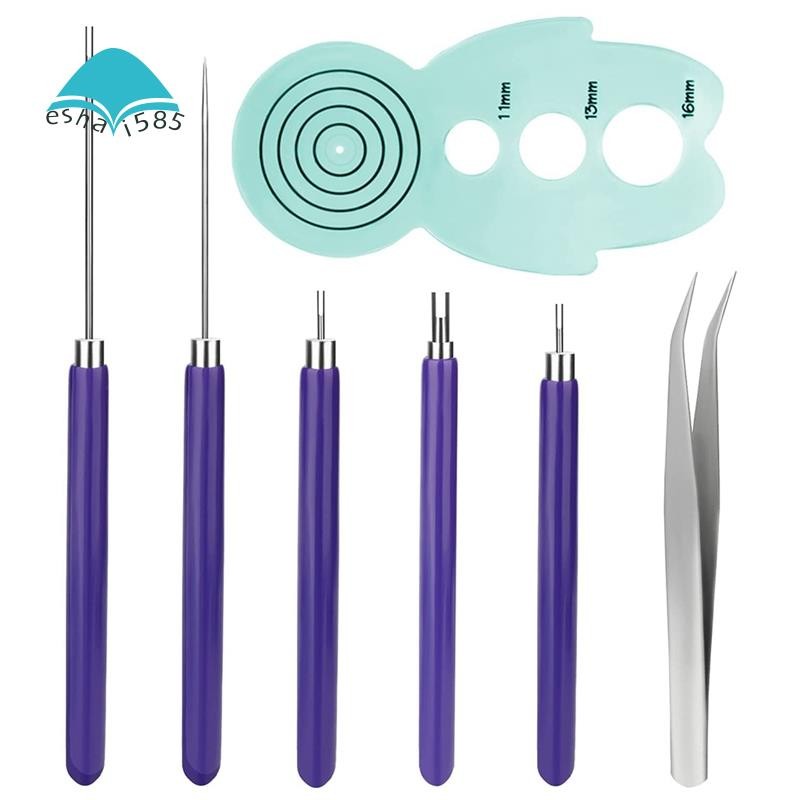 Quilling Tools Set,5Pcs Paper Flower Tools,Quilling Slotted Tools for ...