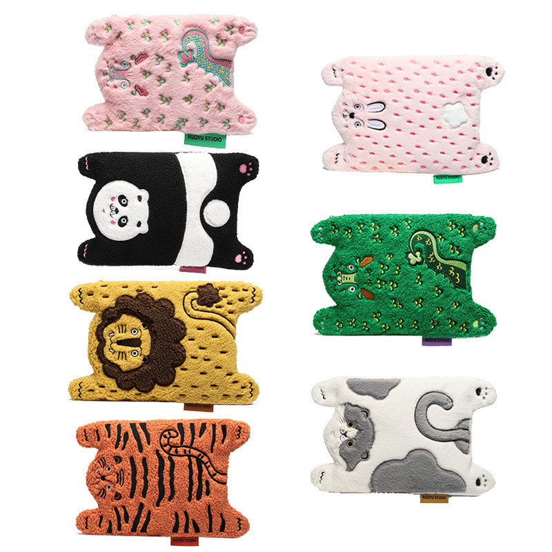 Original Cartoon Animal Shape Design Organize Storage Bag Flat Storage ...
