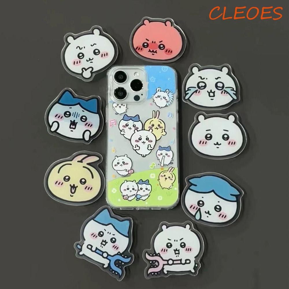 CLEOES Cute Anime Phone Holder, Anime Retractable Chiikawas Phone ...