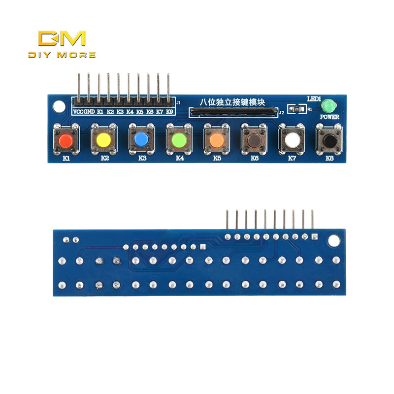 DIYMORE 8 Individual Keys Touch Button Module 8-bit Keypad Module with ... DIYMORE 8 Individual Keys Touch Button Module 8-bit Keypad Module with ...