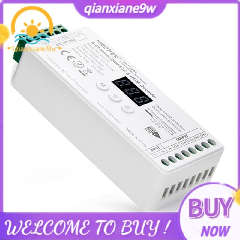 Miboxer DMX512 Decoder RDM Controller D5-Cx 5 Channel Decoder for LED Lighting Control | Shopee ...