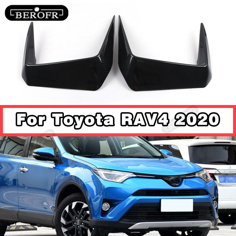 Front Bumper Canards For Toyota RAV4 Front bumper Wind Knife 2020 ...