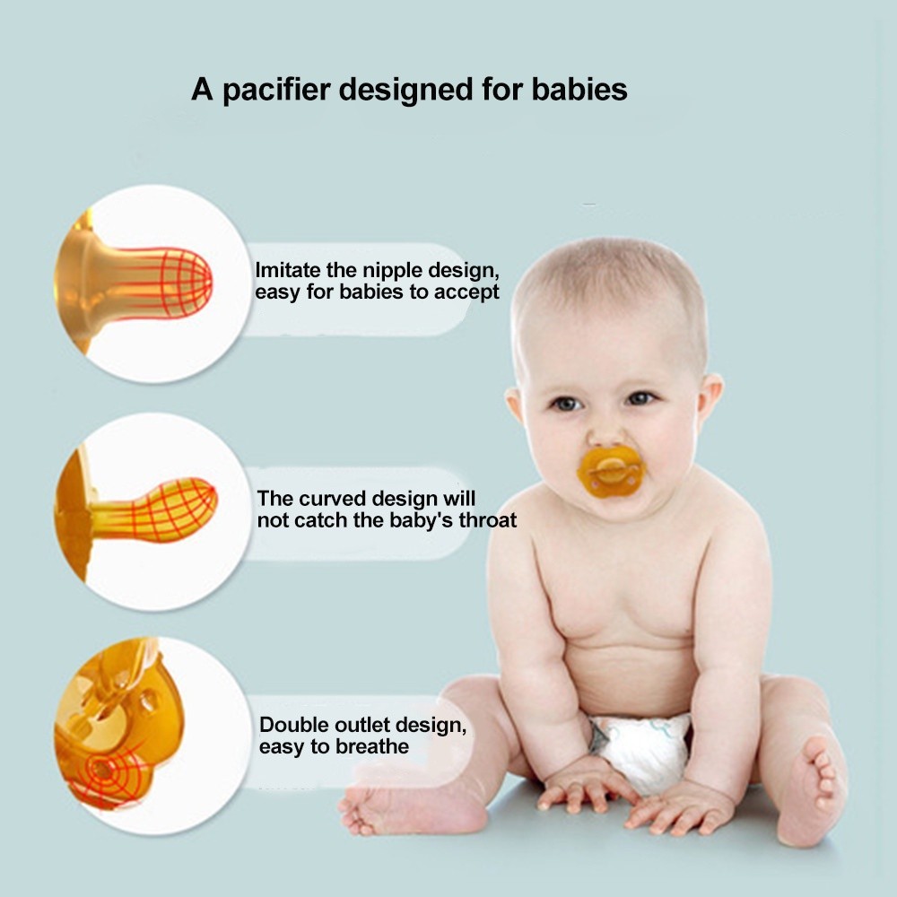 Teethers Puting Baby Baby Nipple Pacifier Silicone Nano Silver Infant ...