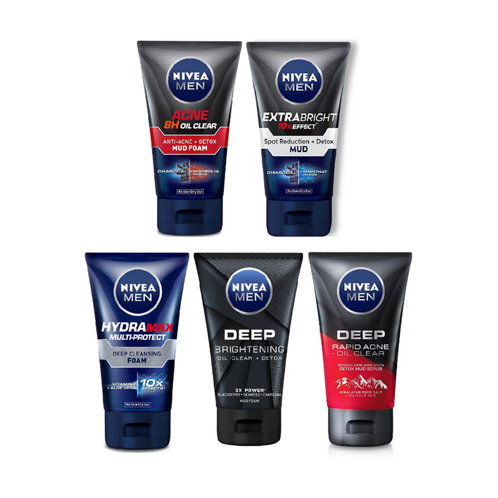 Nivea Men Facial Cleanser / Foam 100g | Shopee Malaysia