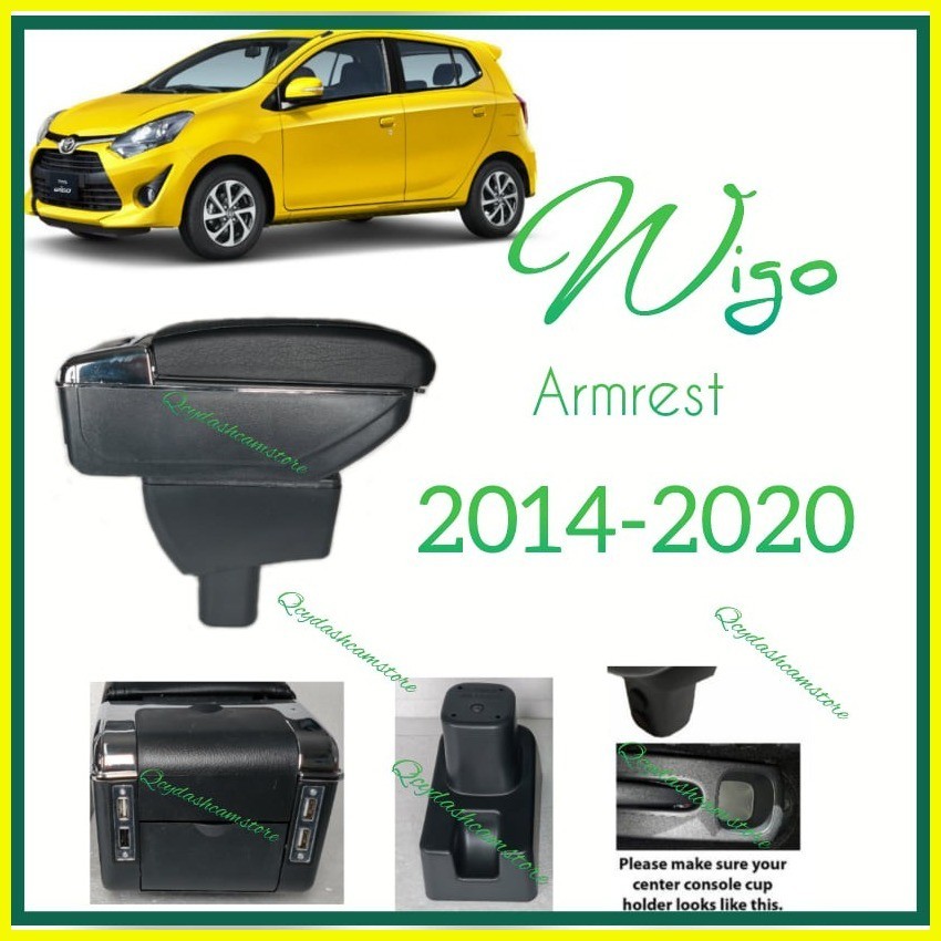 Toyota Wigo Console Box central Store content box cup holder ashtray ...