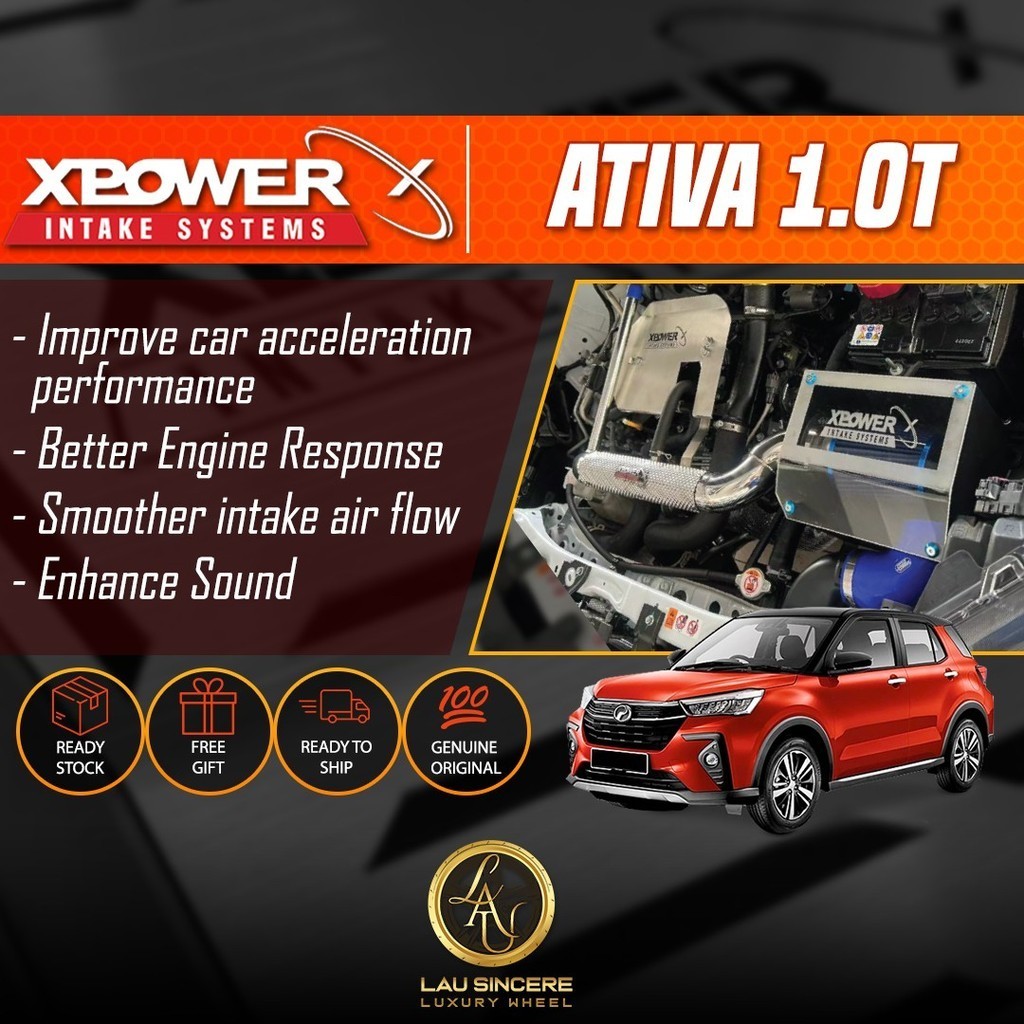 Xpower Air Intake System Perodua Ativa 1.0T With Open Pod Filter Tambah ...