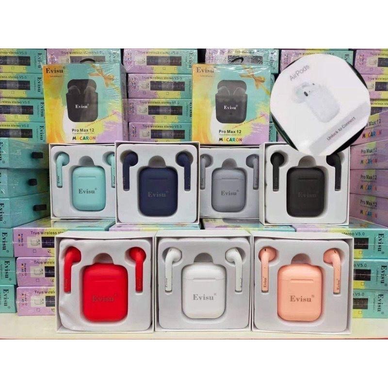 EVISU TWINS TRUE BLUETOOTH MACARON EARBUDS Earphone | Shopee Malaysia