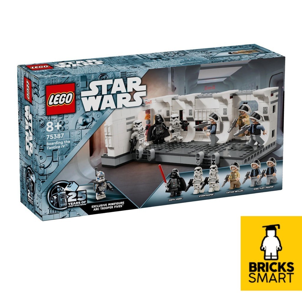LEGO 75387 Star Wars Boarding the Tantive IV Building Toy Set (502 ...