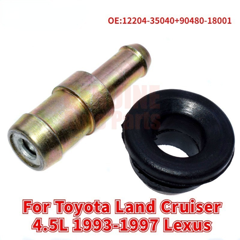 new 1 pc / 2pcs new for land cruiser 4.5l 1993-1997 lexus pcv valve ...