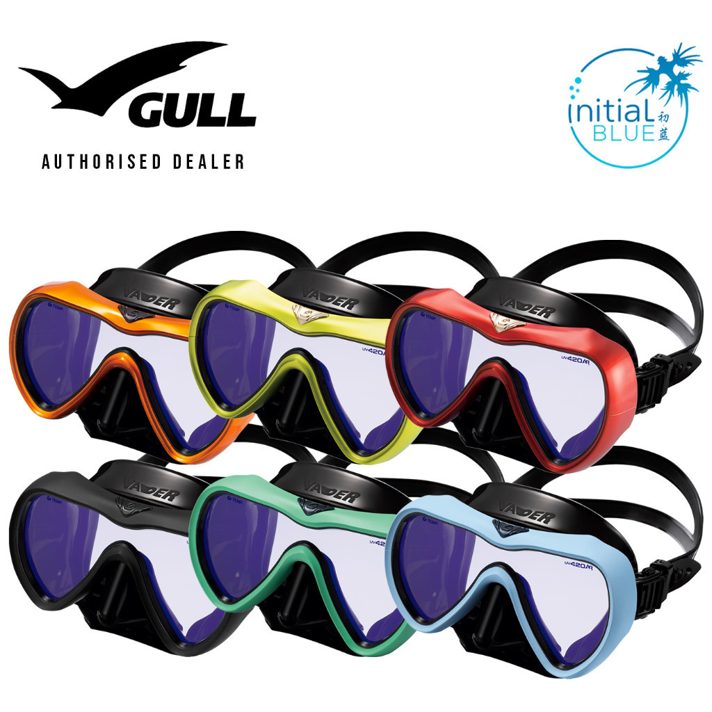 Gull Vader UV420+AR - Scuba Diving Mask | Shopee Malaysia
