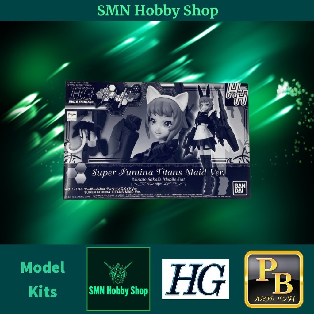HG 1/144 Super Fumina Titans Maid Ver Limited Toys Plastic Model Kit ...