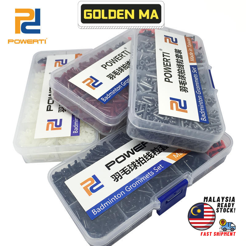 PowerTi 1 Box/1500Pcs Universal Badminton Racket Racquet Stringing ...