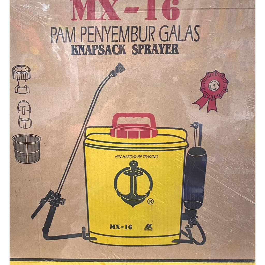 ANCHOR PLASTIC CHEMICAL SPRAYER MX16 / MX20 / MADE IN MALAYSIA | Shopee ...