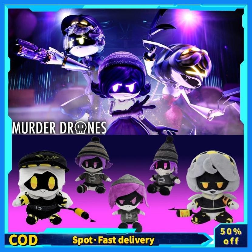 Murder Drones Plush Toy Anime UZI Murder Drones Little Robot Baby Doll ...