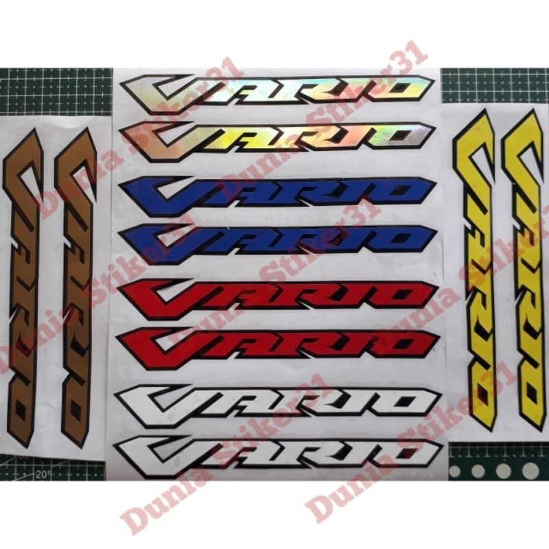 Vario EMBLEM STICKER 18x2,5cm | Shopee Malaysia