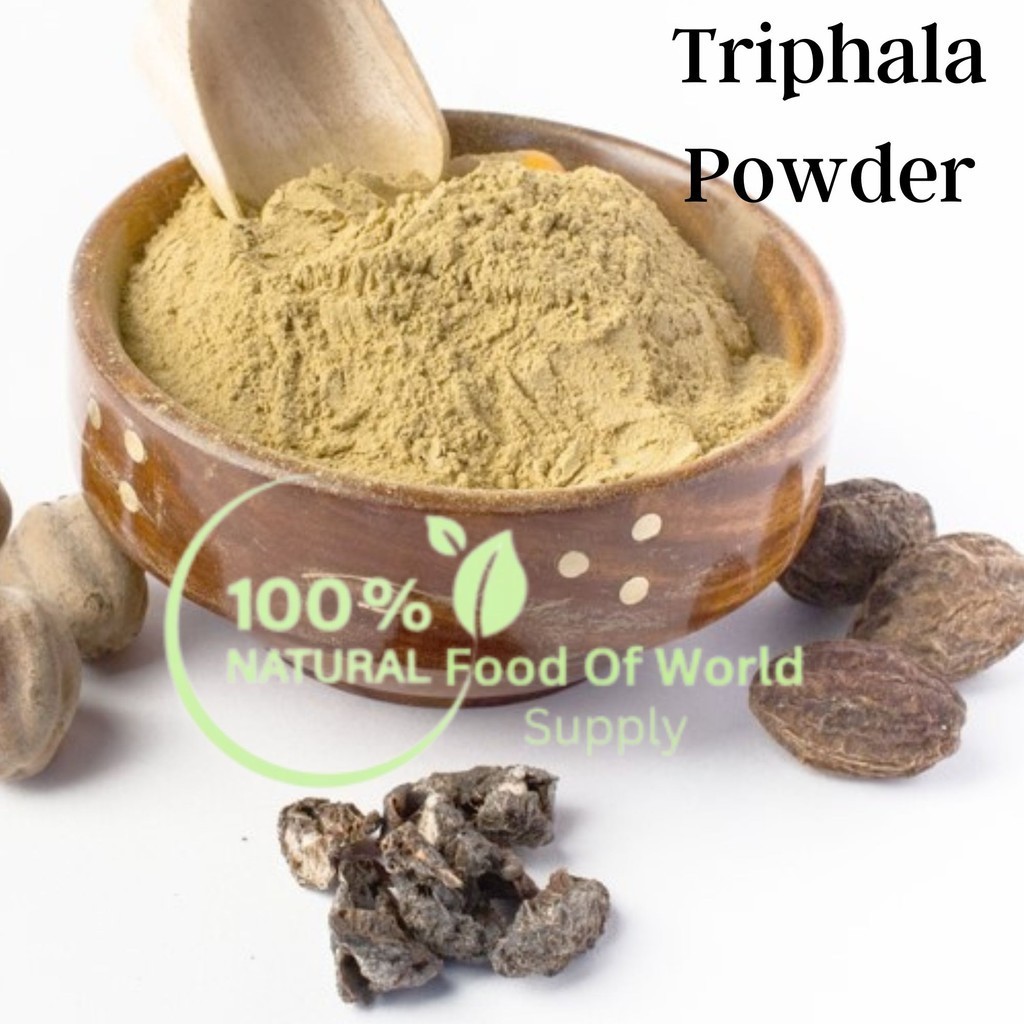 Triphala Powder 50g - 250g Serbuk Trifala Triphala Curna Ayurveda ...