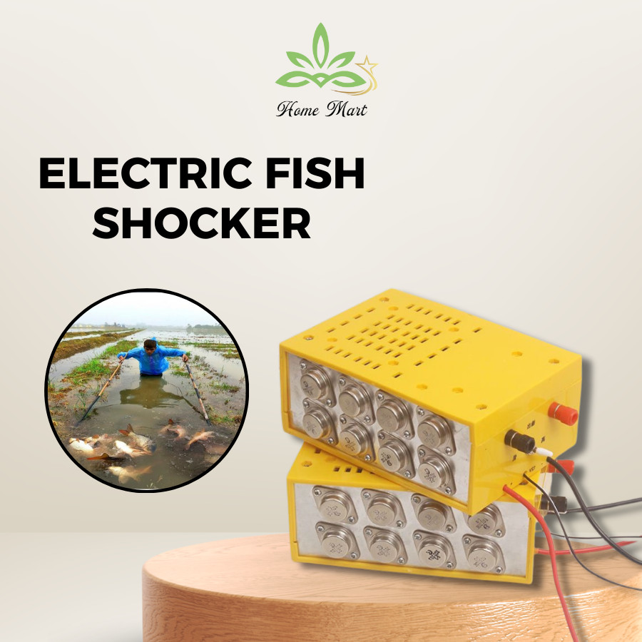 Electric Fish Shocker Stunner Low Frequency High Power Inverter Head ...