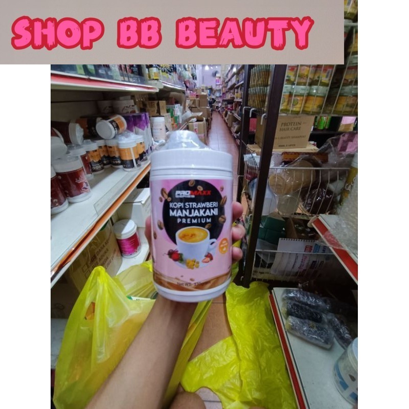 Bb beauty shop promaxx kopi strawberry manjakani premium 330g promaxx | Shopee Malaysia