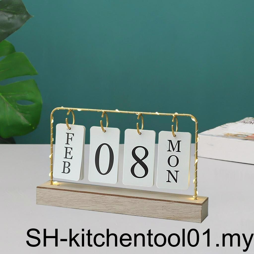 1/2/3/5 Rustproof Table Calendar Impact-resistant And Non-deformable ...