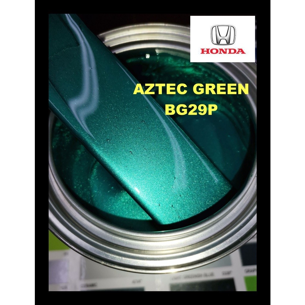 HONDA BG29P AZTEC GREEN/CAT BANCUH/2K PAINT/CAT KERETA | Shopee Malaysia