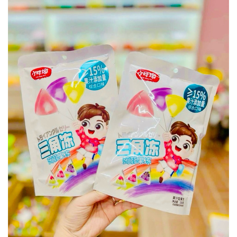 Triangular Fruit Jelly Candy Mix 150gr Pack - Deku Snack | Shopee Malaysia