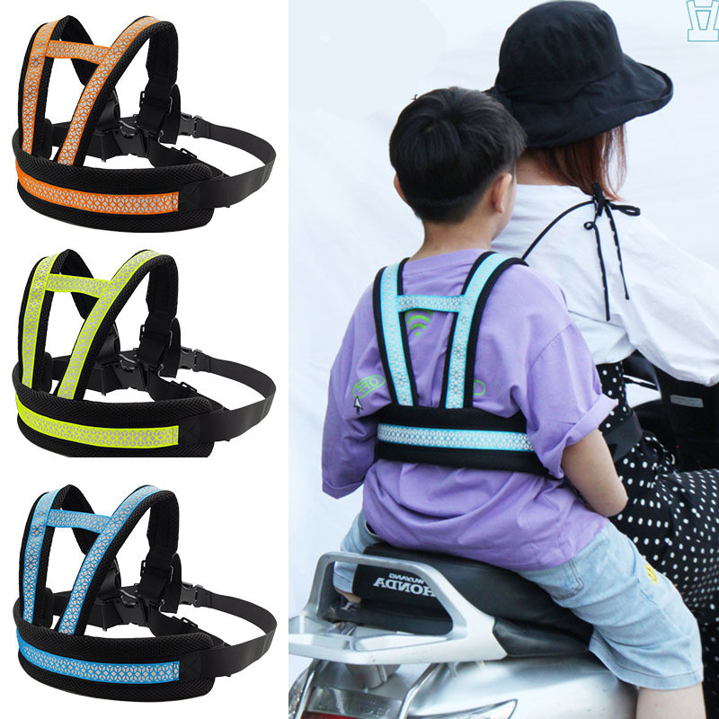 Kids Motorcycle Safety Belt Child Harness Pinggang Keselamatan Motor ...
