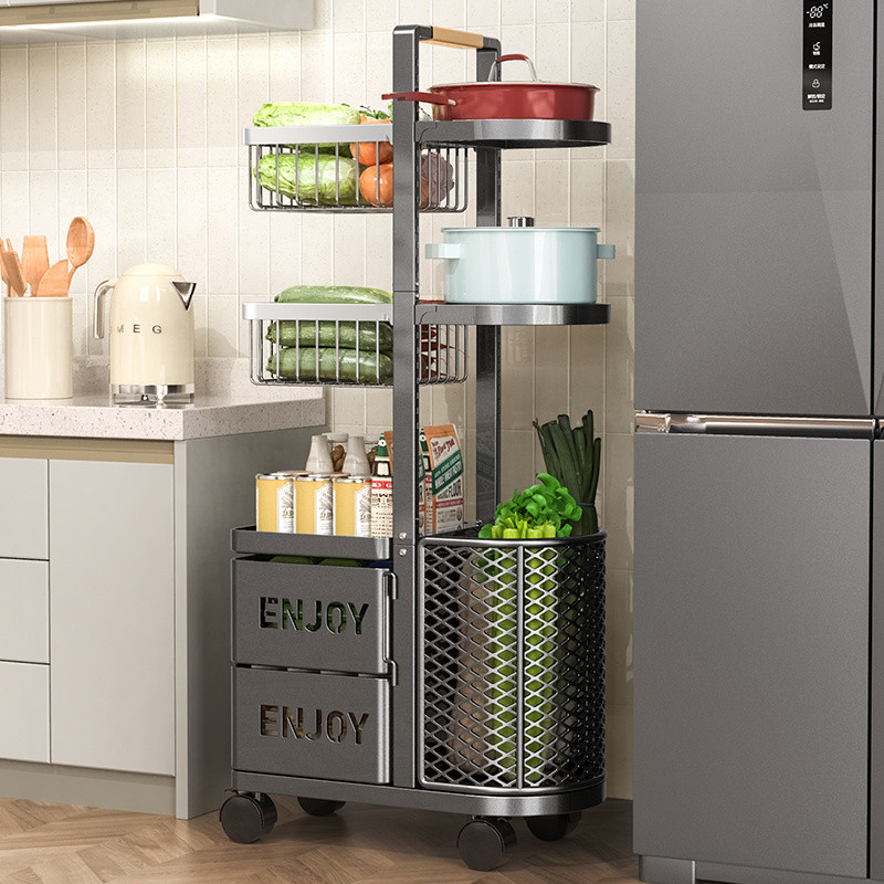 Multi Scene High Aesthetic Integrated Storage Cabinet, Movable And Easy ...