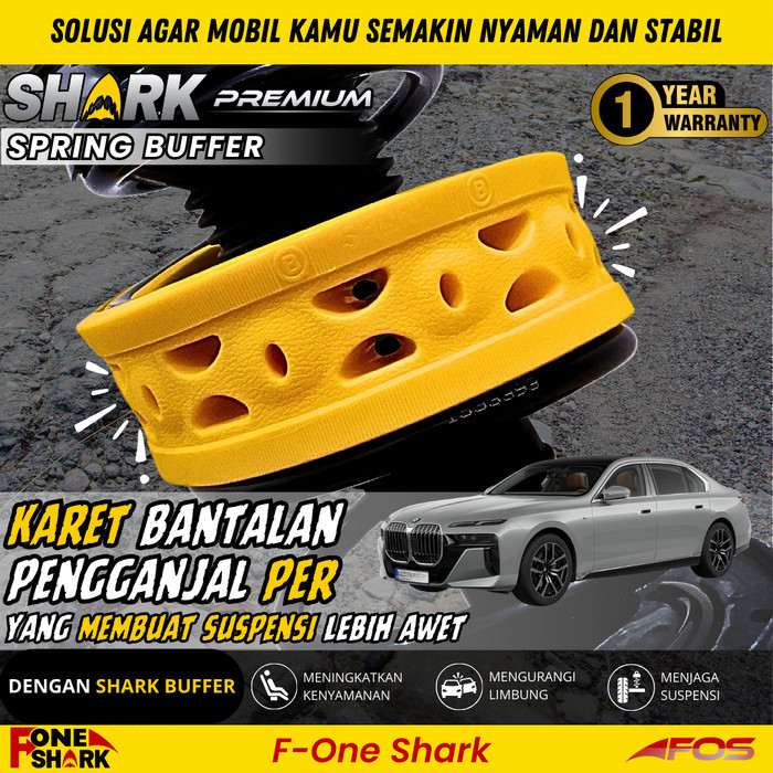 Shark Spring Buffer / Premium Active Stabilizer / Rubber Damper Comfort ...