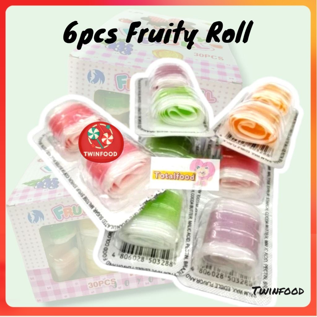 6pcs Seahorse Fruity Roll fruits candy (TF) | Shopee Malaysia