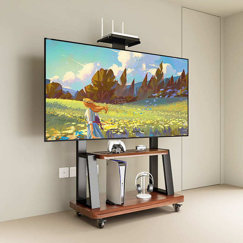 Shopee Official TV Rack Floor-standing Movable Bracket All-in-One ...