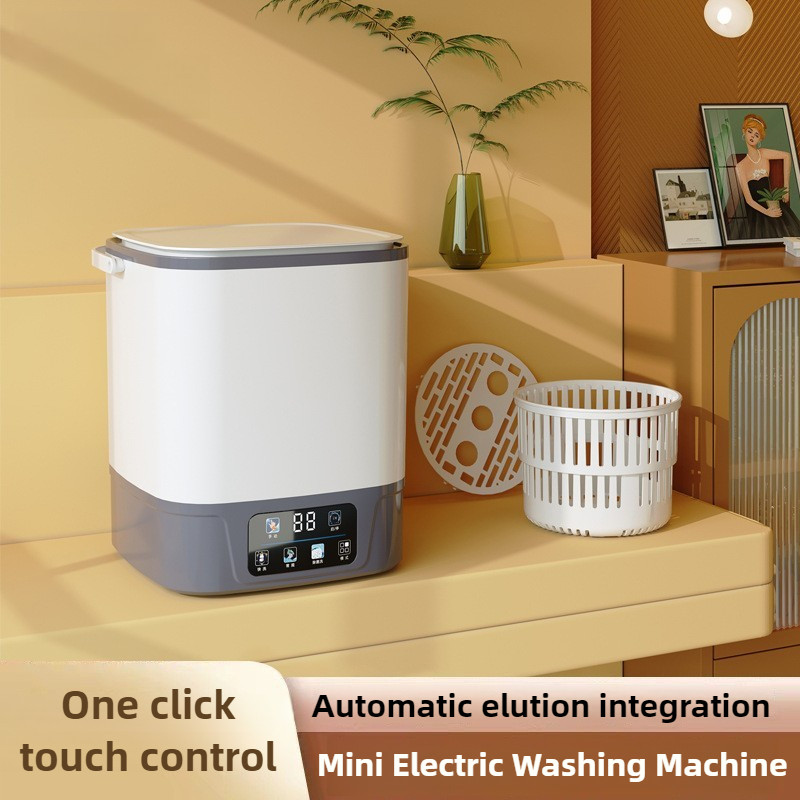 10L Large Capacity Mini Electric Washing Machine Household Intelligent ...