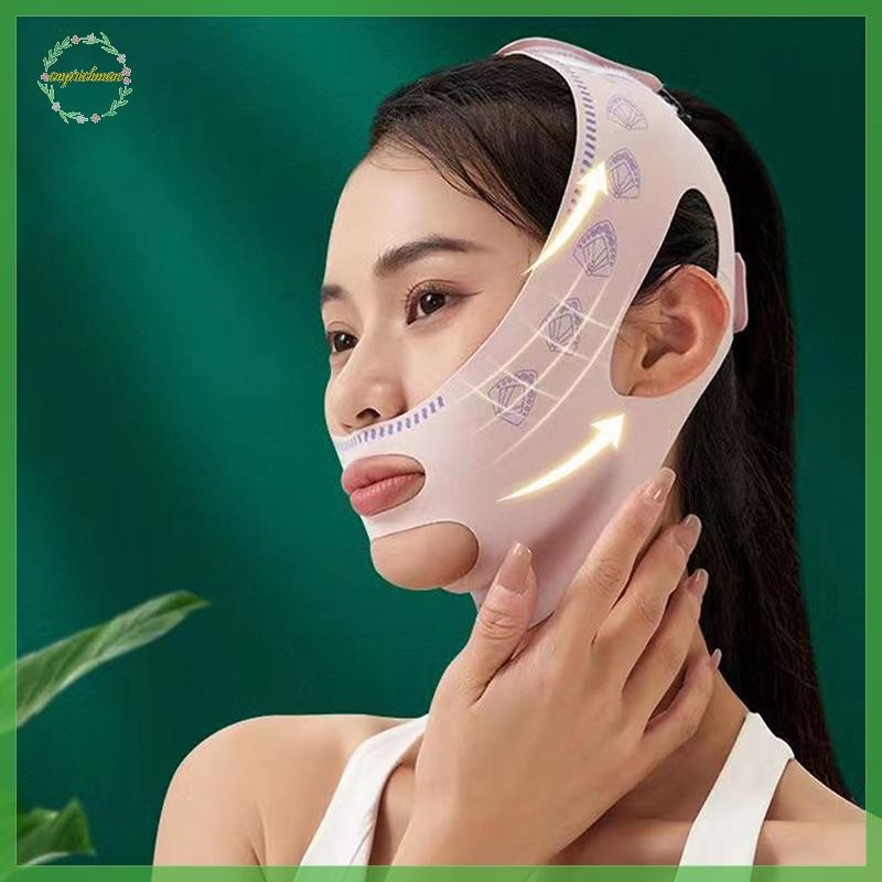 EPMN> Women Chin Cheek Face Slimming Bandage Lift Up Belt V Line Face Shaper Facial Anti Wrinkle ...