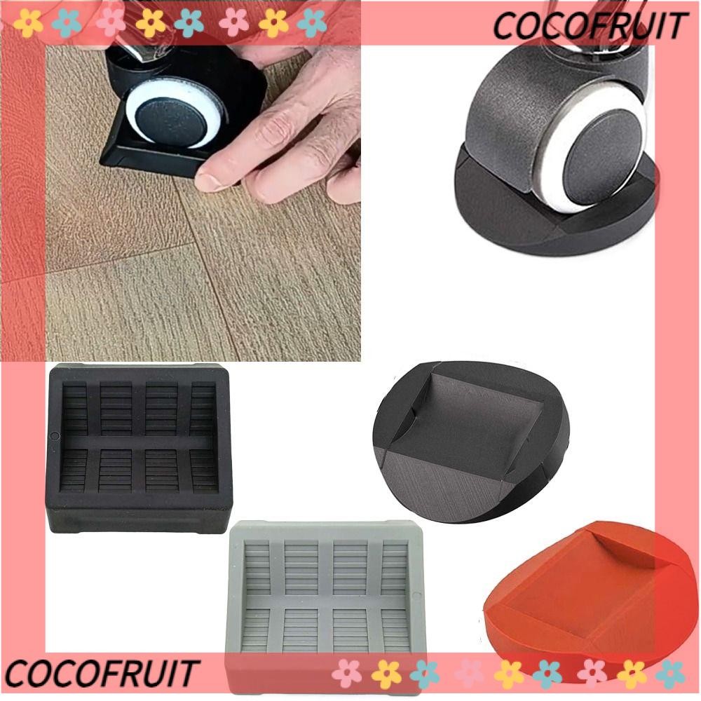 COCOFRUIT Chair Wheel Stopper, Non-slip Universal Furniture Caster Cups ...