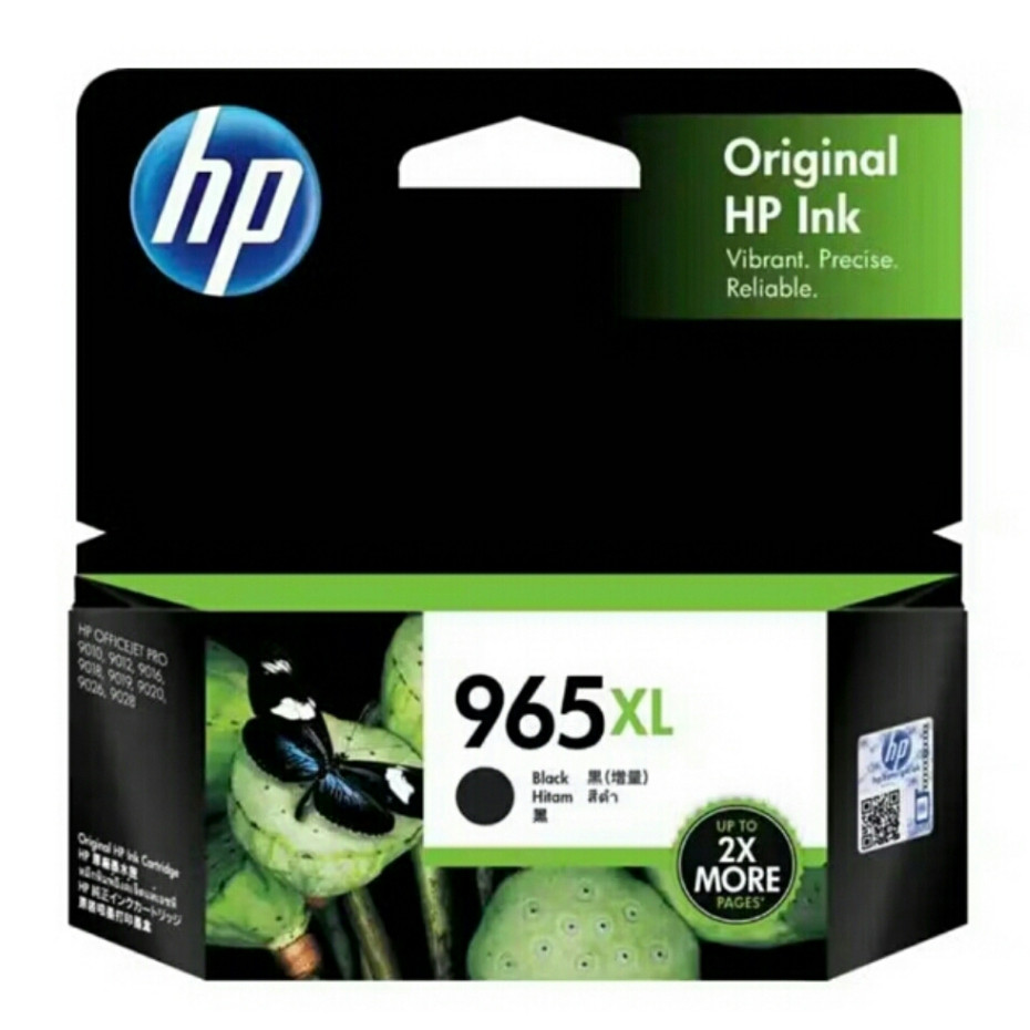 HP 965XL Black/Cyan/Magenta/Yellow Ink Cartridge 100% Original Genuine ...