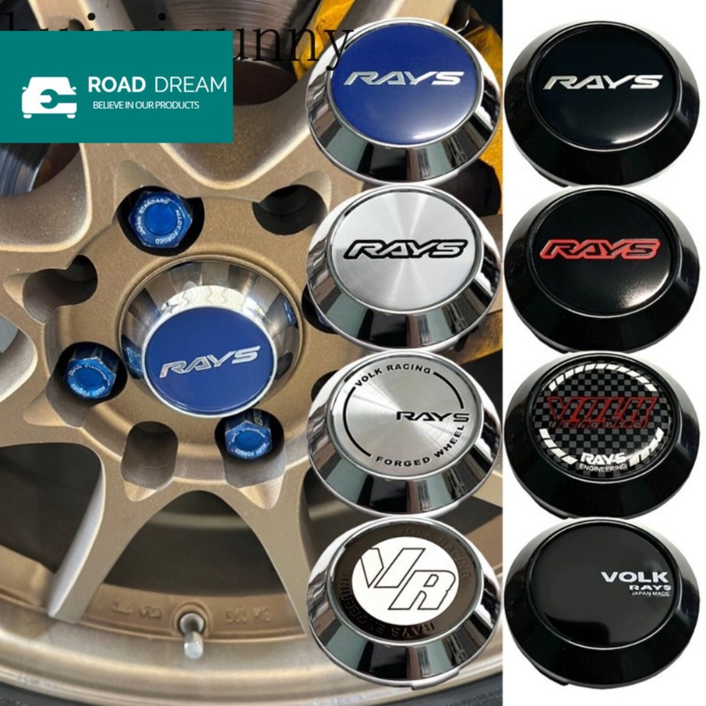 1PC 68mm RAYS Mid Rim Cap Rays Logo Symbol volk racing racing hub caps ...