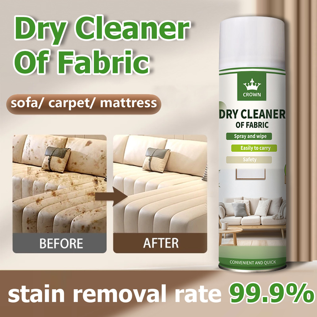 Super Fabric Sofa Cleaner Spray Sofa & Fabric Cloth Dry Cleaner Fabric Stain Remover 布艺清洁剂 ...