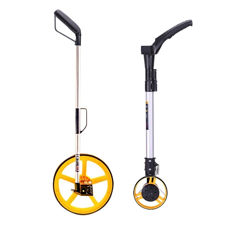 Roda Pengukur Jarak Roda Gelek Pegang Tangan Pengukuran Tanah Luaran ...