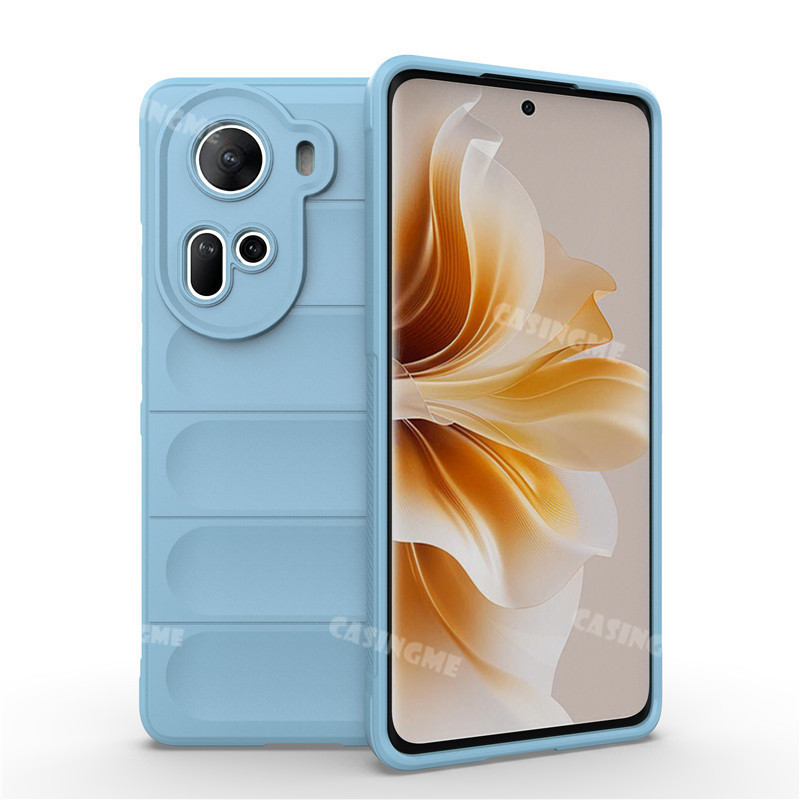 Oppo Reno 11 5G Shockproof Casing Silicone TPU Protector Anti-drop ...