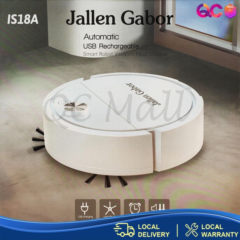 Jallen Gabor IS18A / IS25B Robotic Smart Vacuum USB Noise Reduction ...