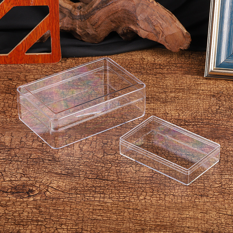 [cxGUYU] Rectangular Plastic Transparent Box Food Grade Ps Biscuit Nut ...