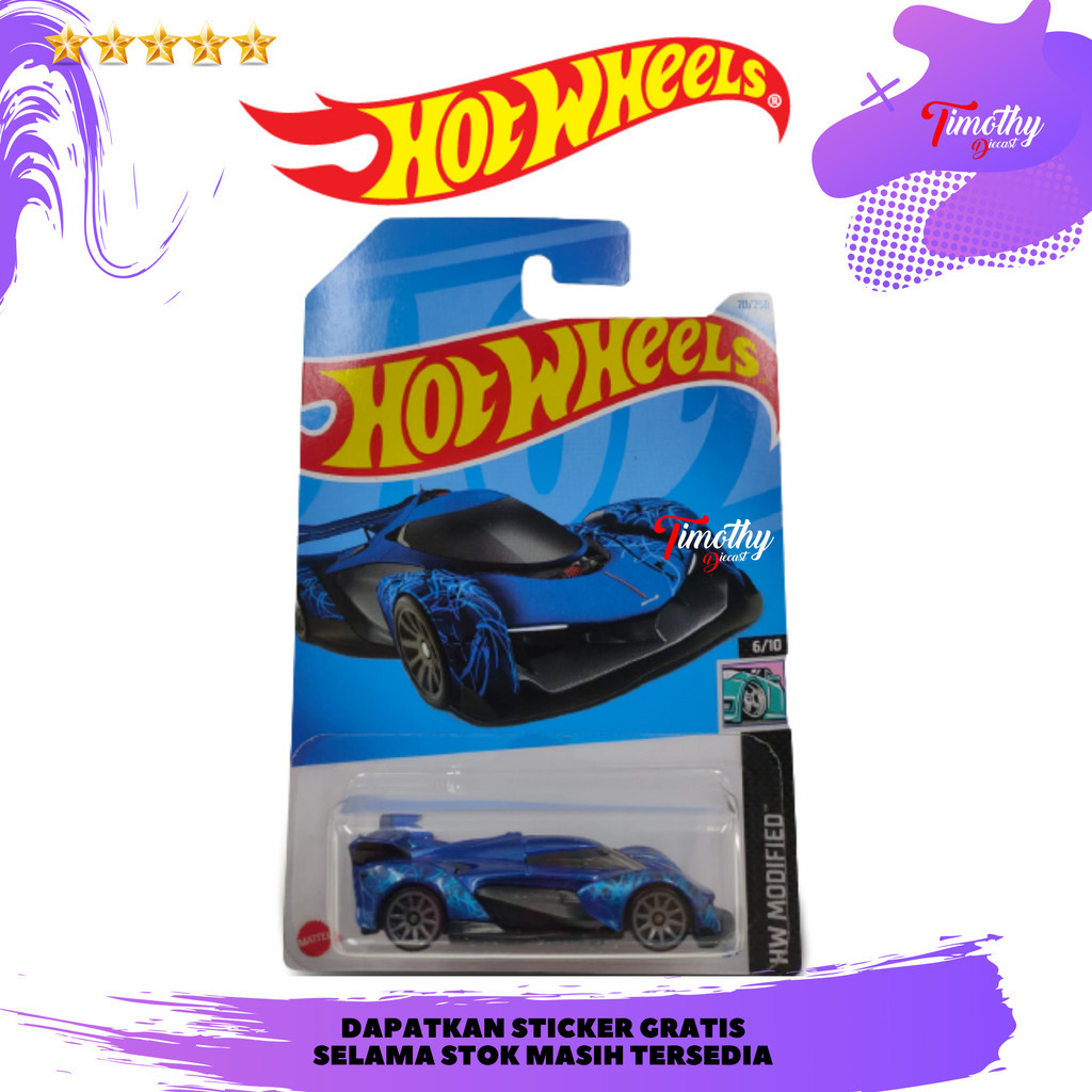 Hot Wheels McLaren Solus GT Blue HW Modified | Shopee Malaysia