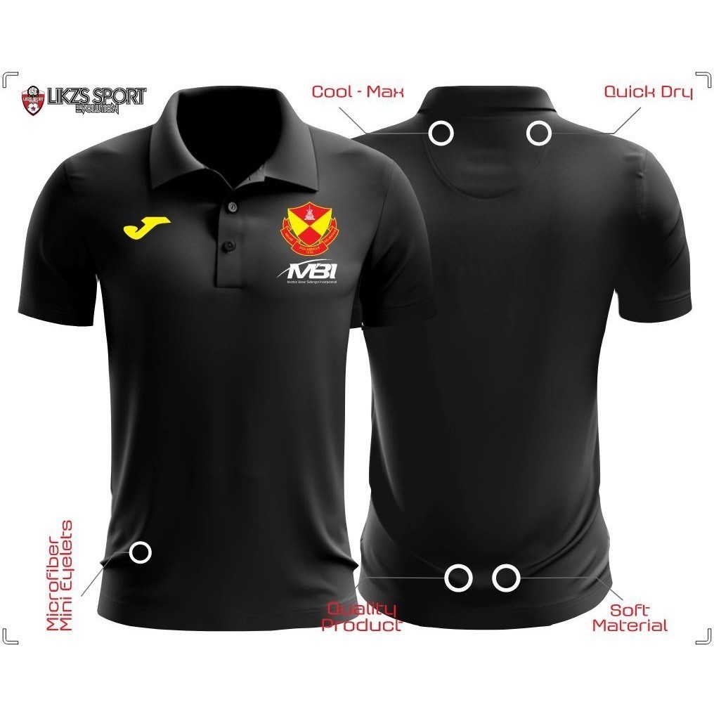 Myra Sport Selangor FC Travel Jersey DX1 MBI-J Football Polo Wear Top ...