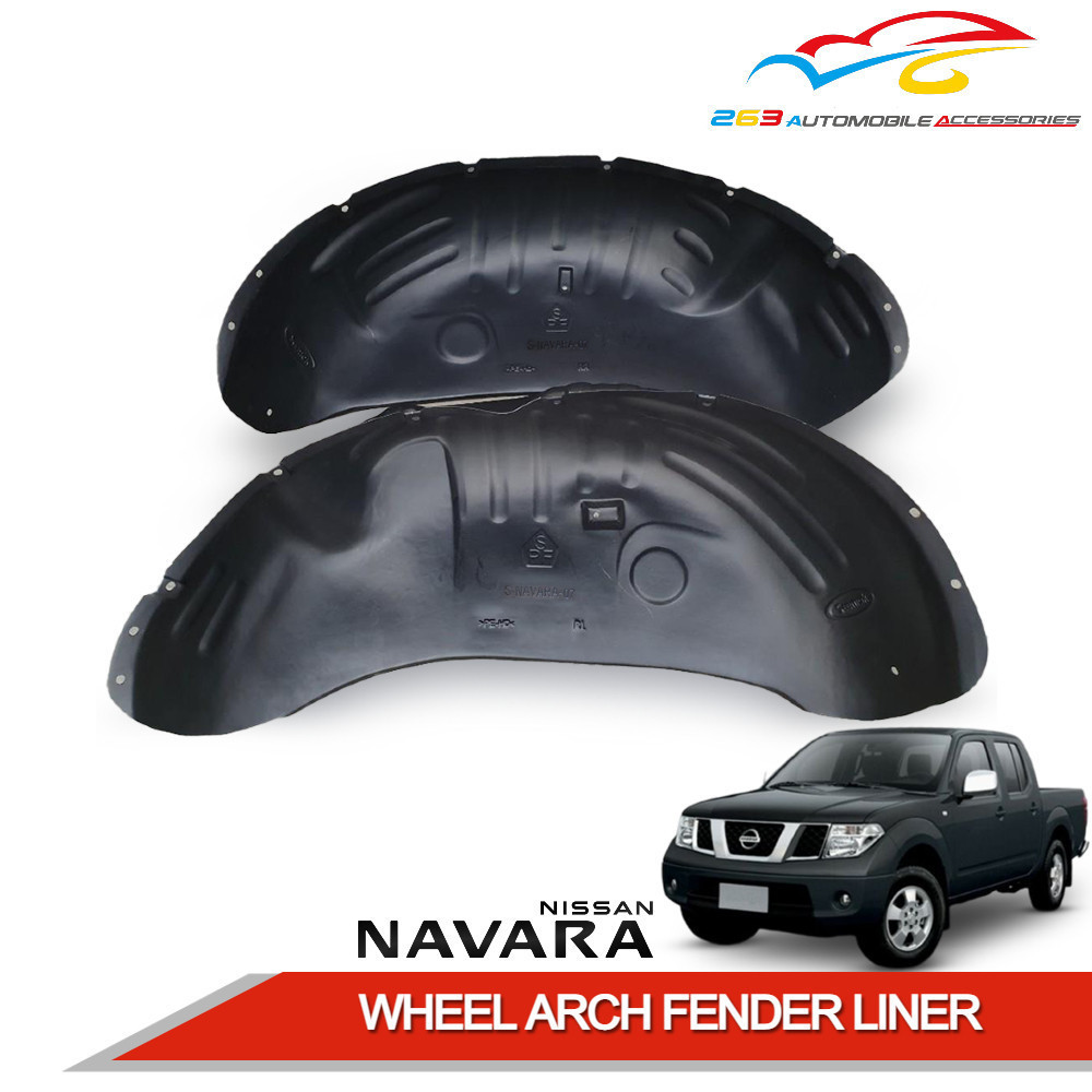 NISSAN NAVARA D40 2005-2015 REAR FENDER LINER WITH CLIP '2 PC/SET ...
