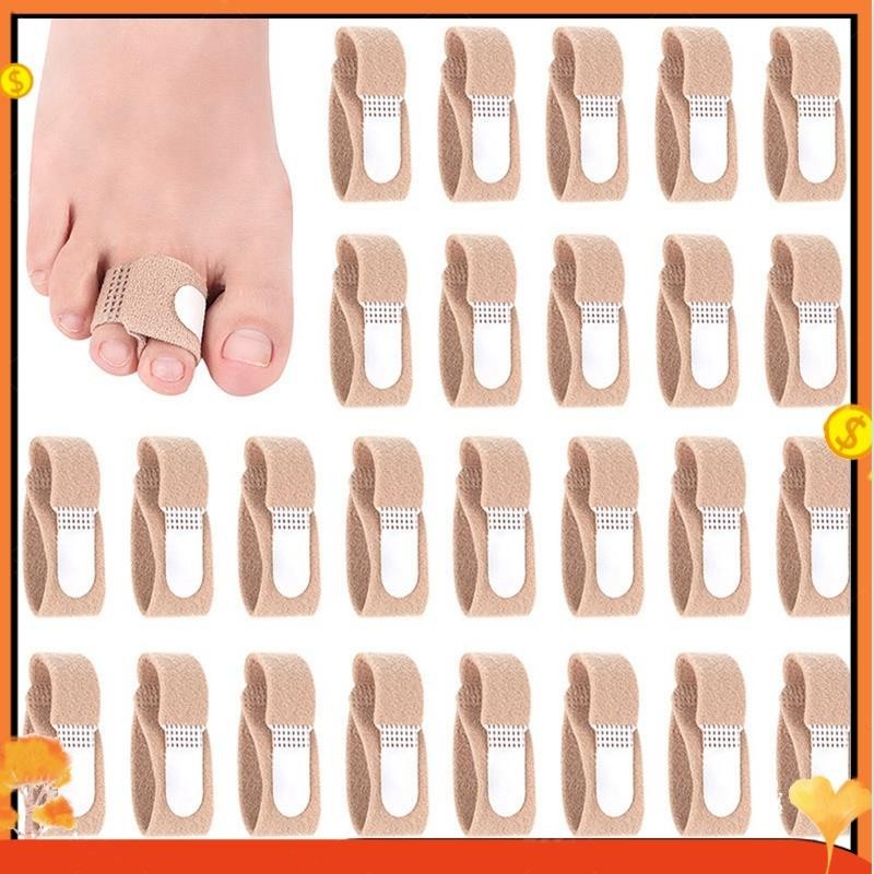 30 Pcs Broken Toe Wraps Cushioned Bandages Hammer Toe Separator Splints ...