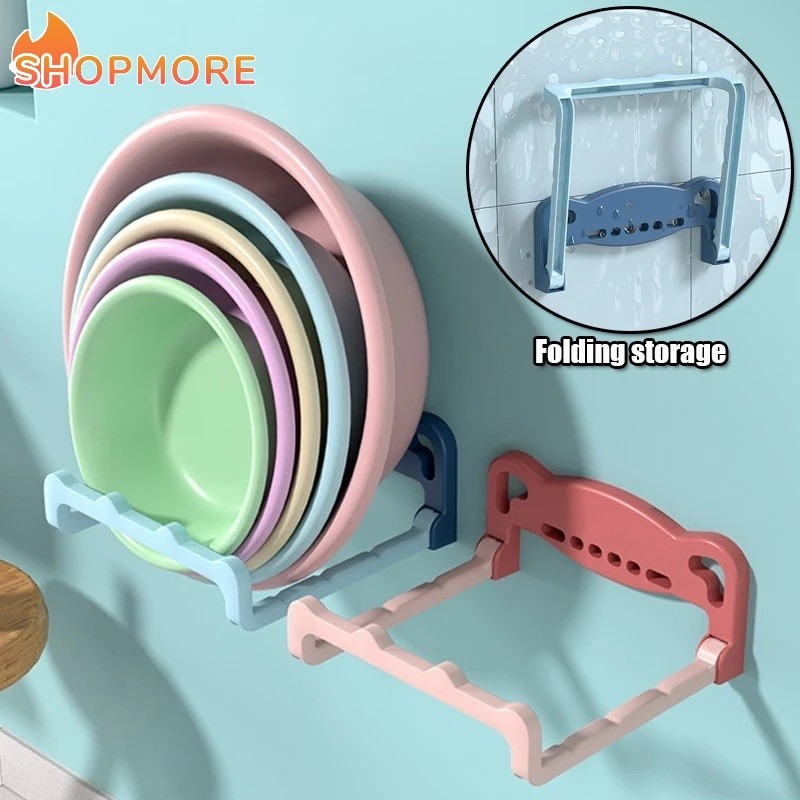 [Marvelous] Folding Storage Rack Household Items Storage Shelf ...