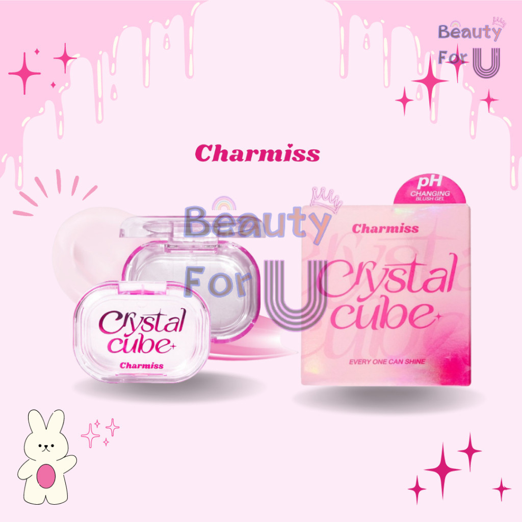 Charmiss Crystal Cube pH Changing Blush Gel Glasting Cheeks 3.6g | Shopee Malaysia
