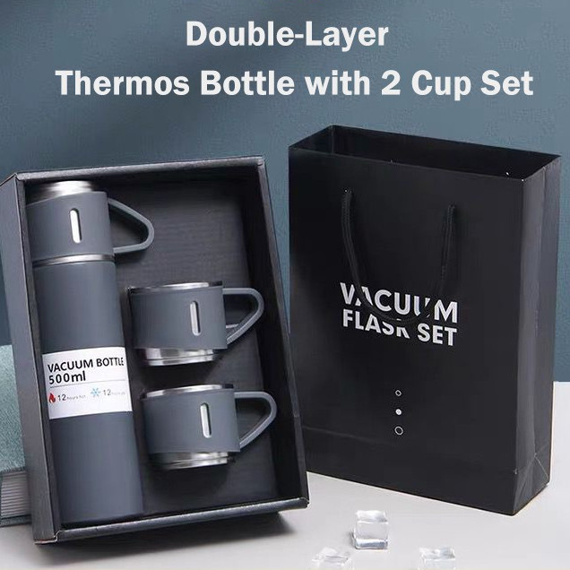 [FASTSHIPPING]Thermos Cup set gift raya hadiah stainless steel Vacuum ...