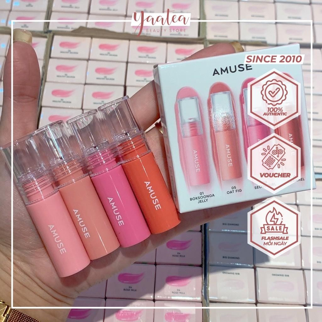 Amuse Mini Jel-Fit Tint Lipstick Set 1.3g | Shopee Malaysia