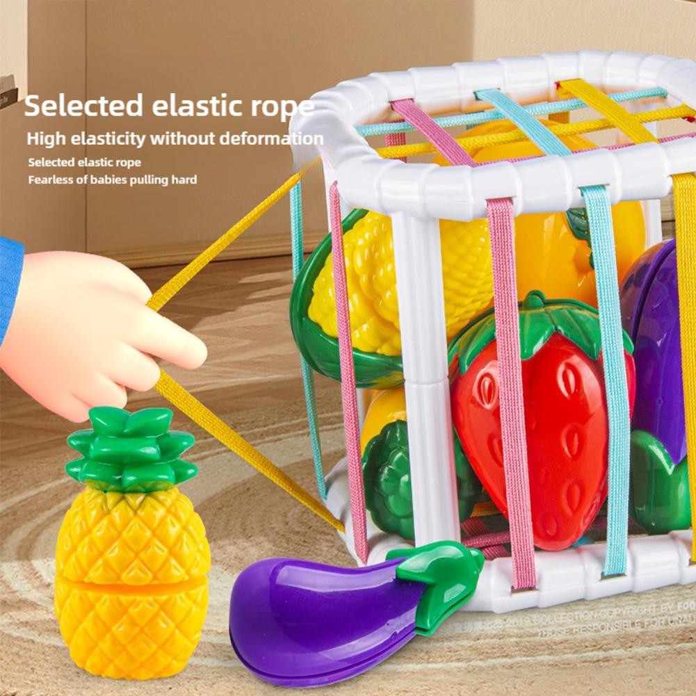 Colorful Block Sorting Game For Infant Early Education Set Suitable For ...