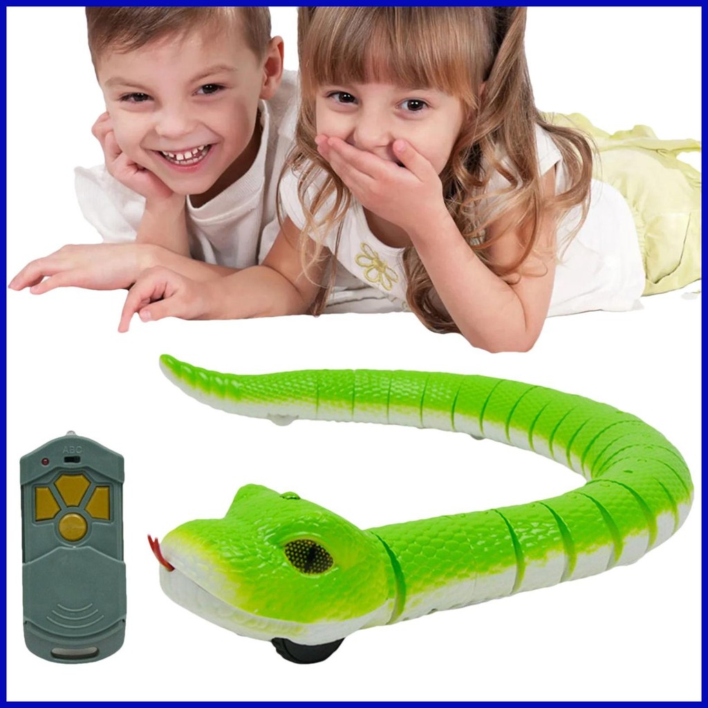 RC Snake Toy Simulation Remote Control Toys 30cm Fast Moving Smart ...